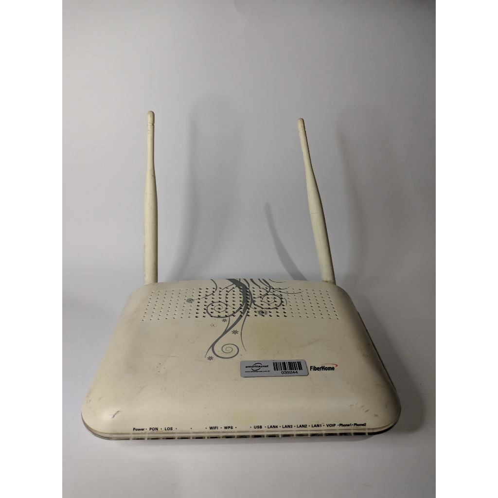 modem fiberhome wifi gpon para fibra optica 4p giga + 2p pot | Shopee ...