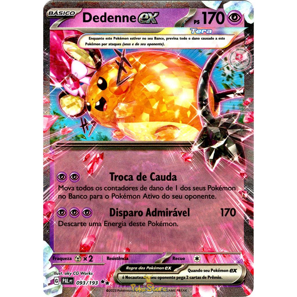 Carta Pokémon Tera EX Diversos Modelos Escolha Carta Rara de Coleção ...