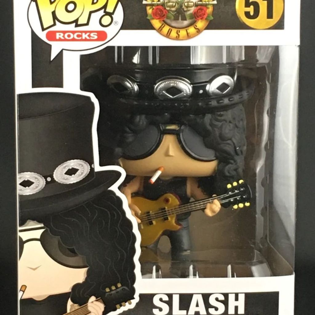 FUNKO POP ROCKS GUNS N' ROSES - SLASH 51 | Shopee Brasil