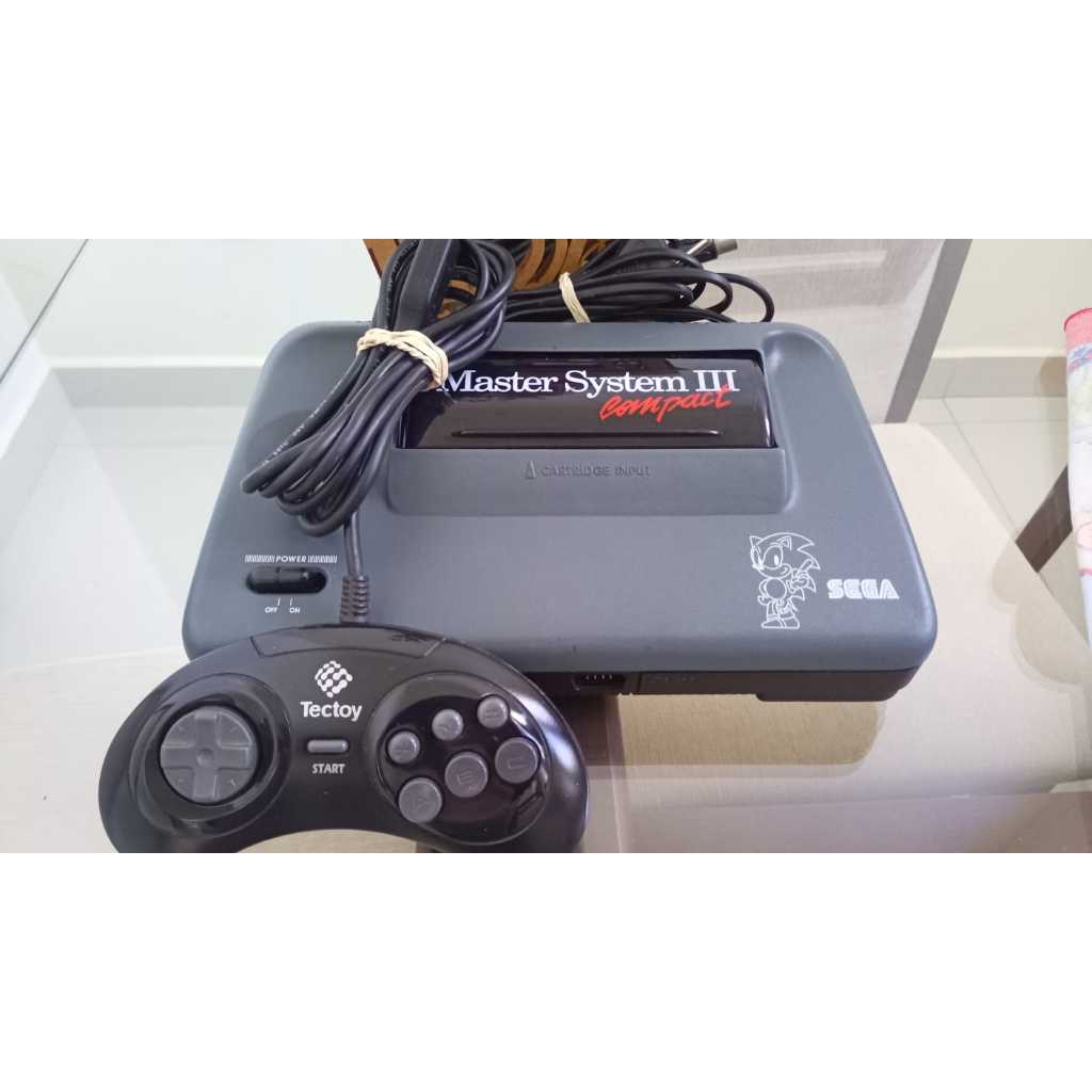 Master System 3 com sonic na memoria IMPECAVEL | Shopee Brasil
