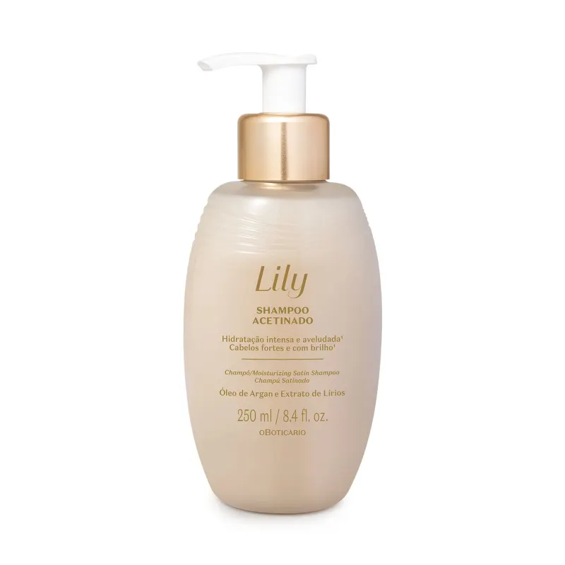 Shampoo Acetinado Lily 250ml | Shopee Brasil