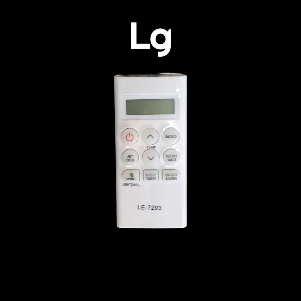 Controle Remoto Para Ar Condicionado Split Hi Wall LG Smile | Shopee Brasil