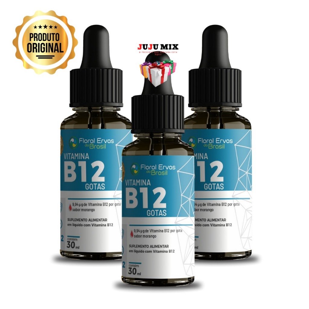 Suplemento Alimentar Em Liquido Vitamina B12 (1) Gota ao Dia ...