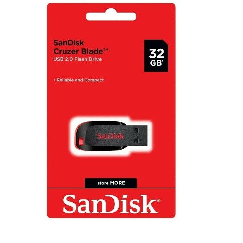 SANDISK CRUZER BLADE | Shopee Brasil