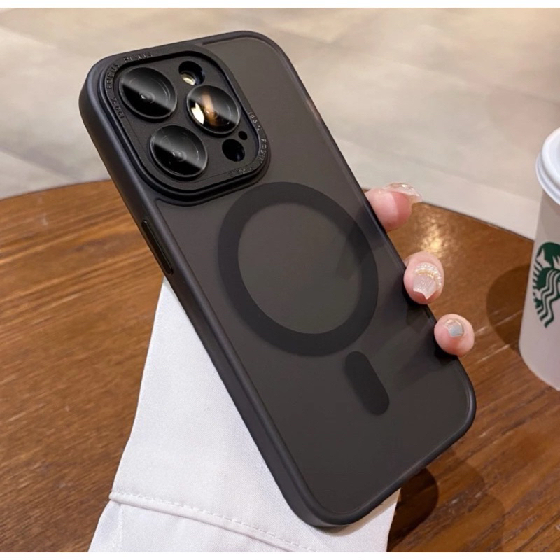 Capa Capinha Case Fosca Fechada Em Alto Relevo Com MagSafe Para IPhone 11 12 12PRO MAX 13 13PRO ...