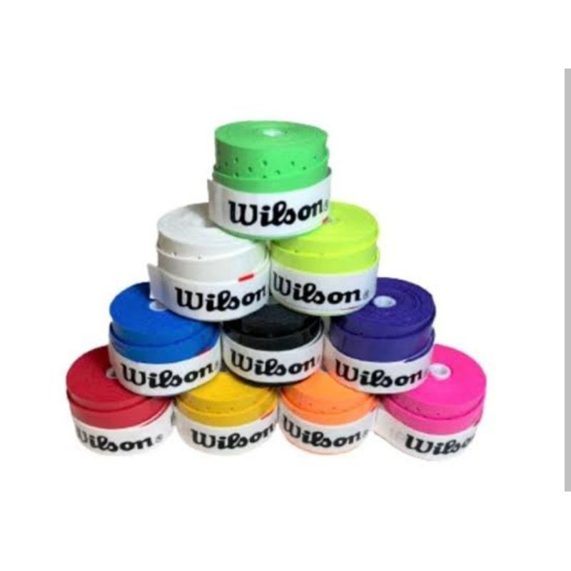 Overgrip Wilson PERFURADO ProFile/ Unidade /Beach Tennis, Tênis,Padel ...