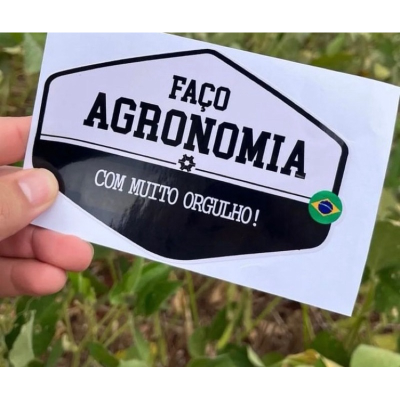 Adesivo Agronomia - agro country Tereré | Shopee Brasil