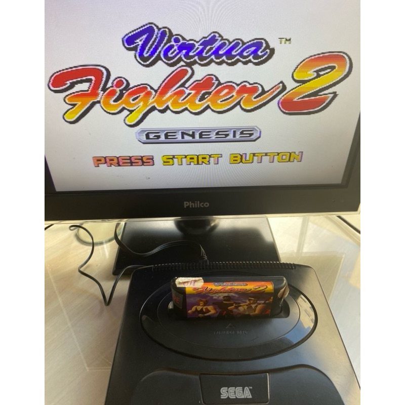 Virtual Fighter 2 Mega Drive | Shopee Brasil