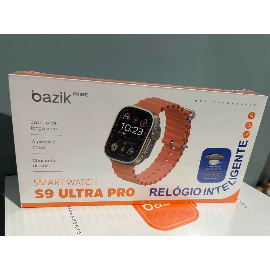 Smart whatch S9 Ultra Pro bazik | Shopee Brasil