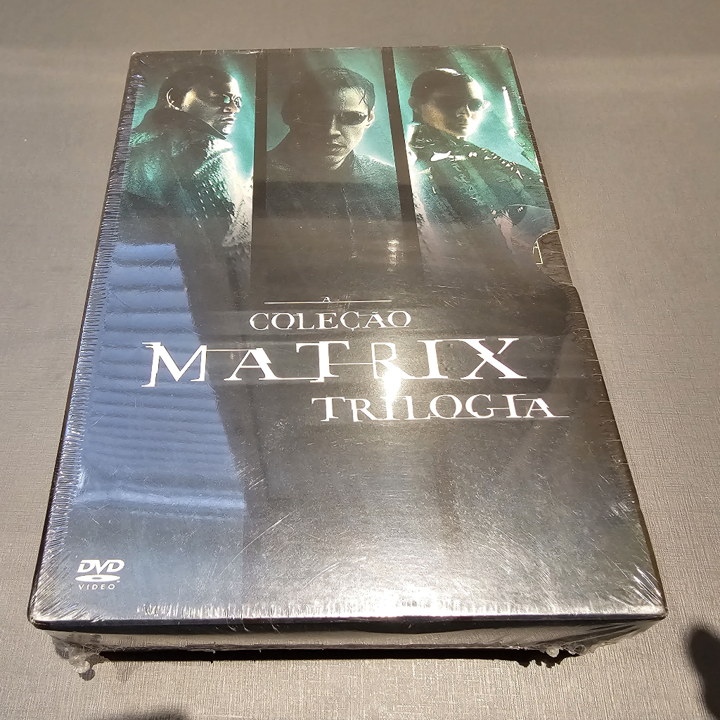 DVD Coleção Matrix Trilogia - Box lacrado (Novo) | Shopee Brasil