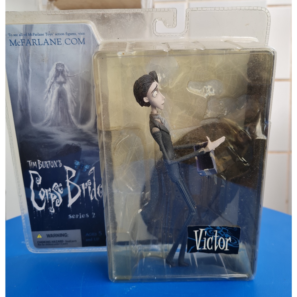 BONECO ACTION FIGURE VICTOR CORPSE BRIDE, A NOIVA CADAVER - MCFARLANE ...