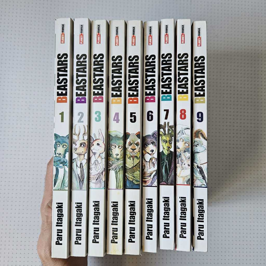 Mangá Beastars VOLUMES AVULSOS - 1, 2, 3, 4, 5, 6, 7, 8, 9, 10, 11, 12, 13, 14, 15, 16, 17, 18 ...