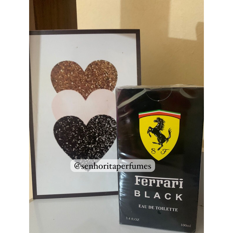 Perfume Ferrari black (1a linha) | Shopee Brasil