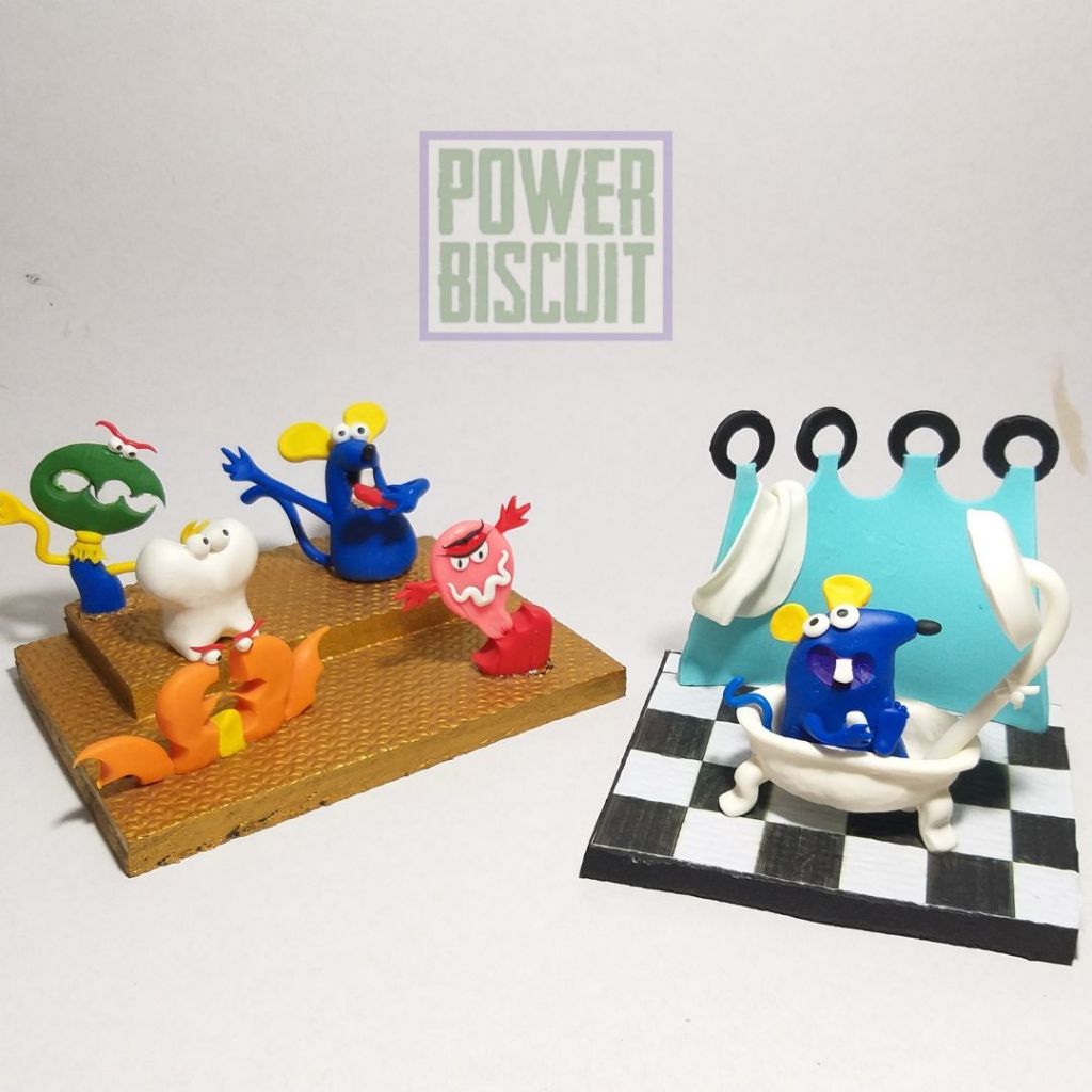 Kit Cenários do Ratinho (Castelo Rá Tim Bum) - Boneco Biscuit Coleção ...