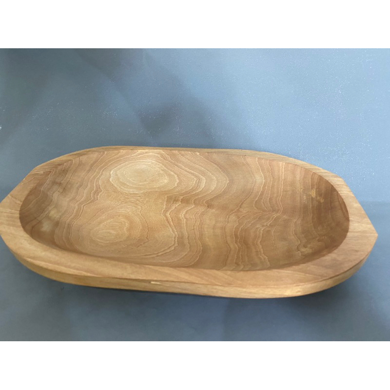 Gamela de madeira rústica churrasco e frutas 25cm x 6cm gamela de ...