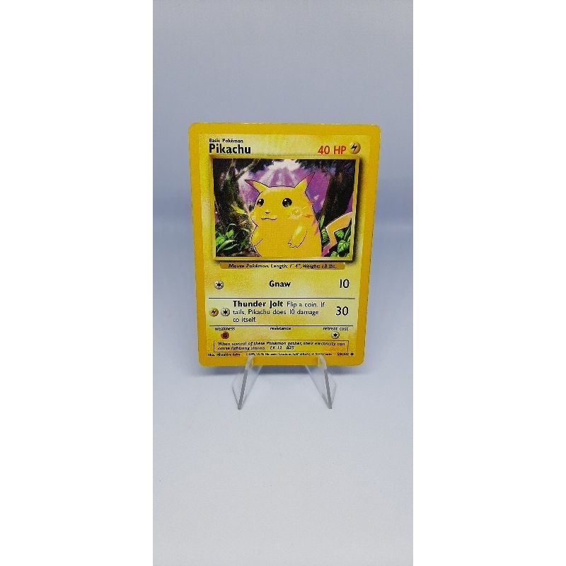 Pokémon Pikachu da edição Base Set | Shopee Brasil