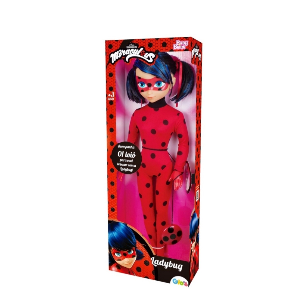 Boneca Ladybug Miraculous | Shopee Brasil