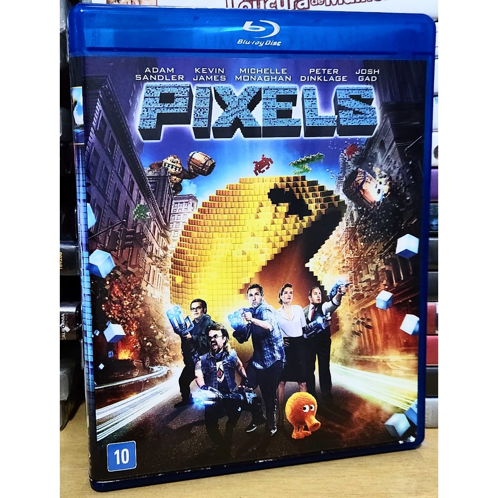 Blu-ray Pixels - Adam Sandler (Original Seminovo) | Shopee Brasil