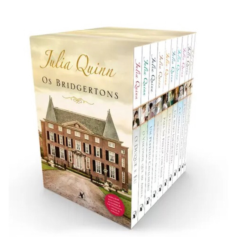 BOX DE LIVROS: OS BRIDGERTONS - JULIA QUINN | Shopee Brasil