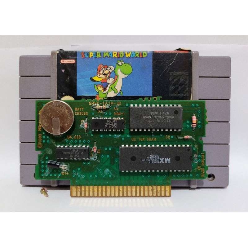 Cartucho Original Super Mario world, super nintendo | Shopee Brasil