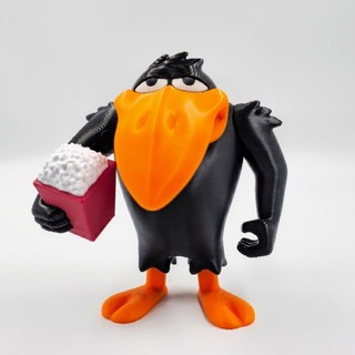Você disse Pipoca? Boneco Jubileu 16cm: Meme do Pica-Pau, Estátua ...