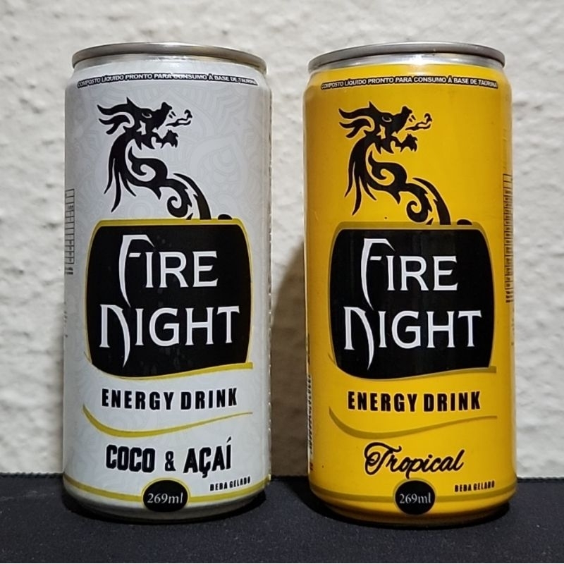 Kit Energético Fire Night Energy Drink 269ml | Shopee Brasil