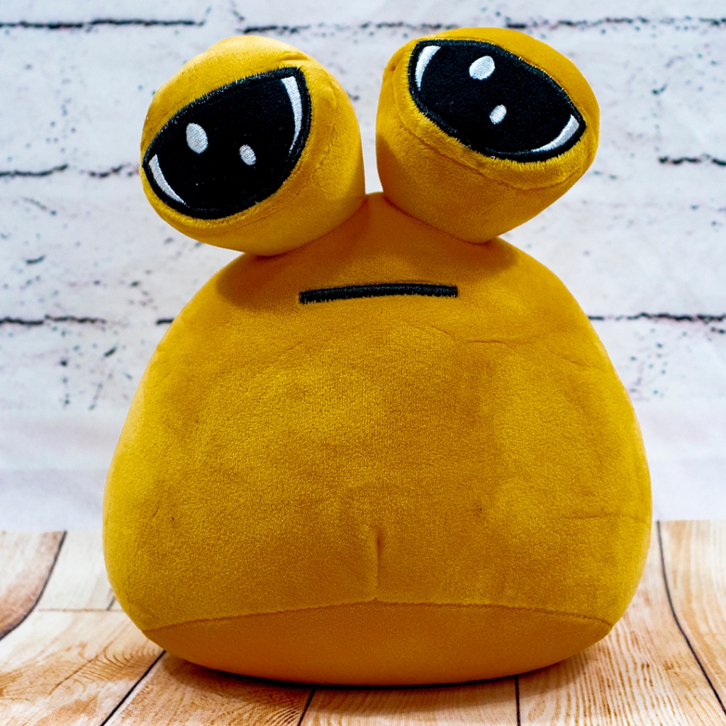 Brinquedo De Pelúcia Pou 22 Cm | Shopee Brasil