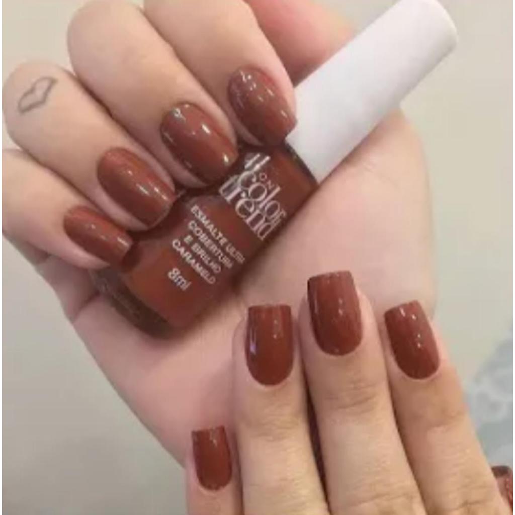 esmalte color trend avon na cor caramelo | Shopee Brasil
