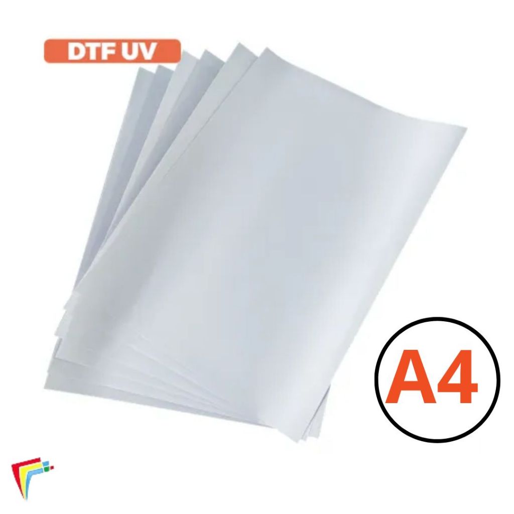 Folha Dtf UV - A4 210 X 297 Mm - 5 FOLHAS BRANCO | Shopee Brasil