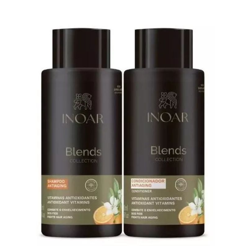 Kit Blends Colletion Tratamento Shampoo 800ml e Condicionador 800 ml ...