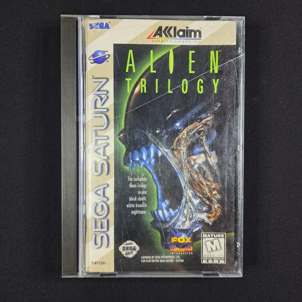 Só Caixa Alien Trilogy Americano Sega Saturn Longbox sem jogo | Shopee ...