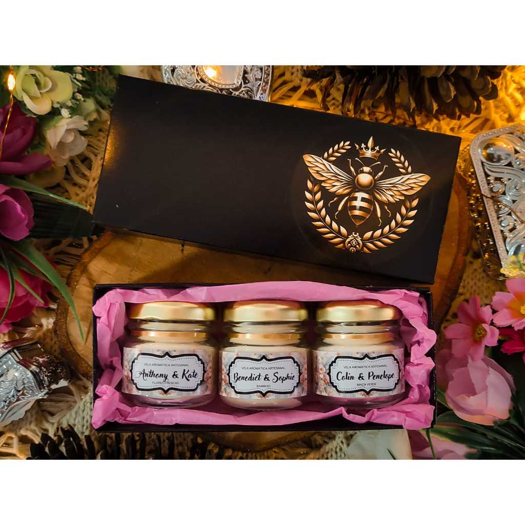 Kit Velas Aromáticas | Bridgerton | Anthony Benedict Colin Daphne ...