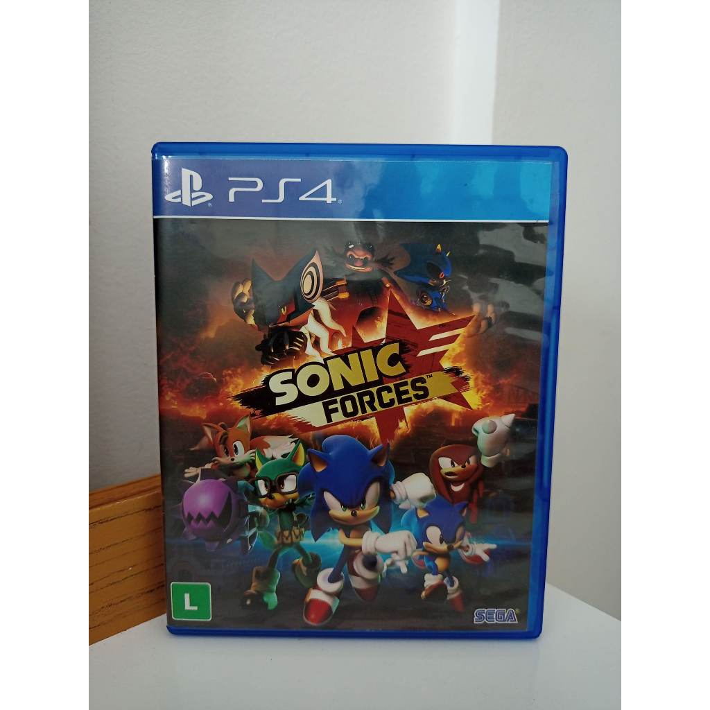 Sonic Forces Ps4 usado mídia física | Shopee Brasil
