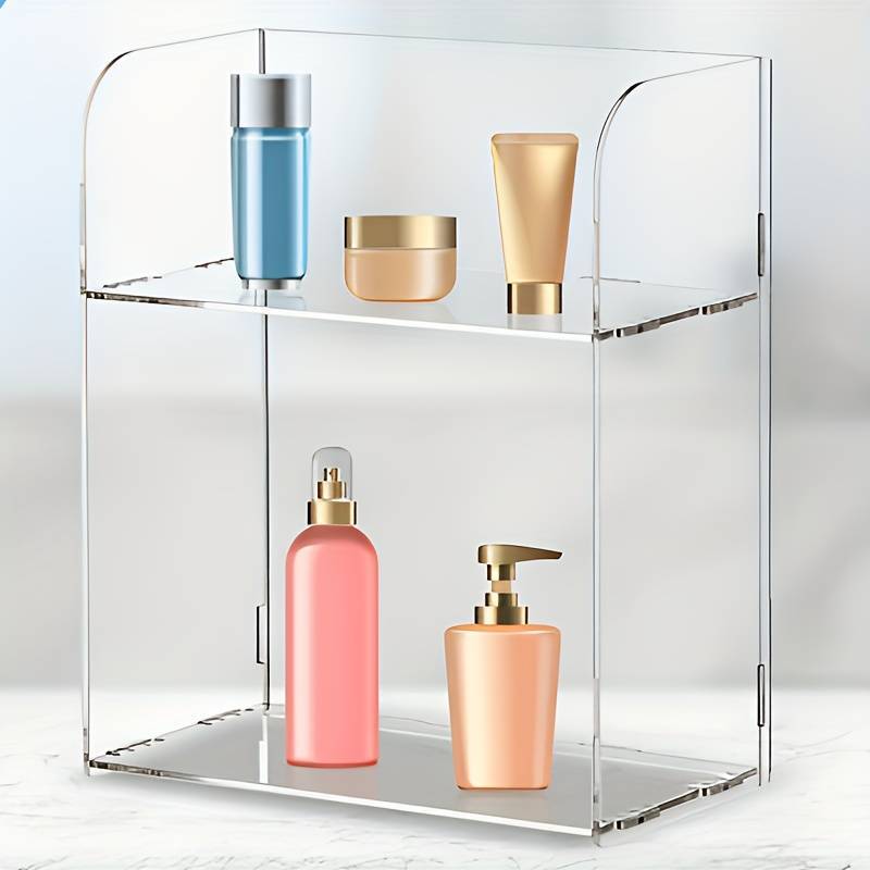 Organizador de maquiagem Cosmeticos Perfume Cremes Banheiro com ...