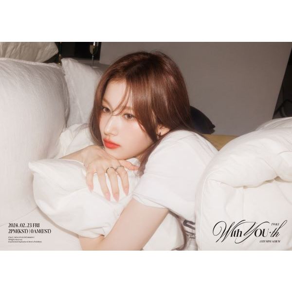 Kpop - Poster Twice WITH YOU-TH- Fanmade - Nayeon, Jeongyeon, Momo, Sana, Jihyo, Mina, Dahyun ...