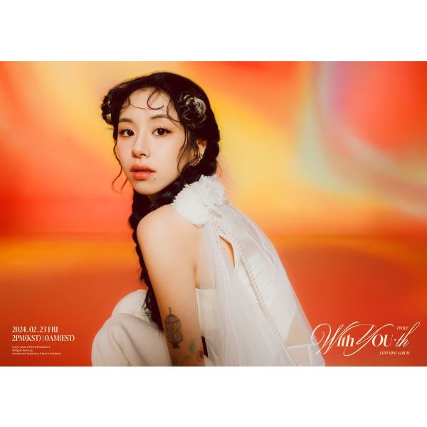 Kpop - Poster Twice WITH YOU-TH- Fanmade - Nayeon, Jeongyeon, Momo, Sana, Jihyo, Mina, Dahyun ...