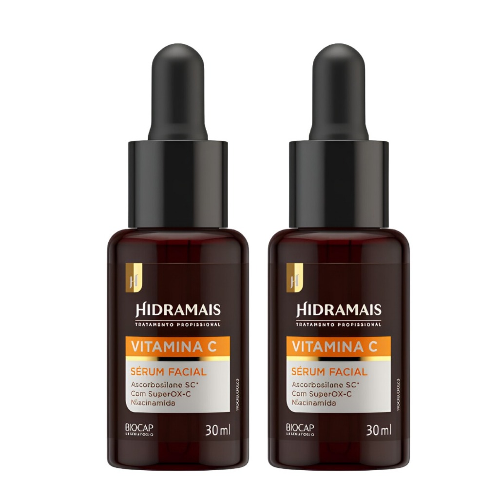 Kit Hidramais Vitamina C - Com SuperOX-C Pele Uniforme | Shopee Brasil