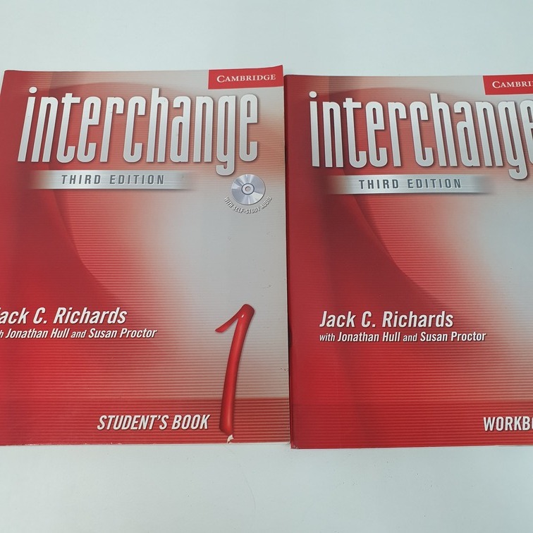 Livro Interchange Student's Book/ Workbook - V2008 | Shopee Brasil