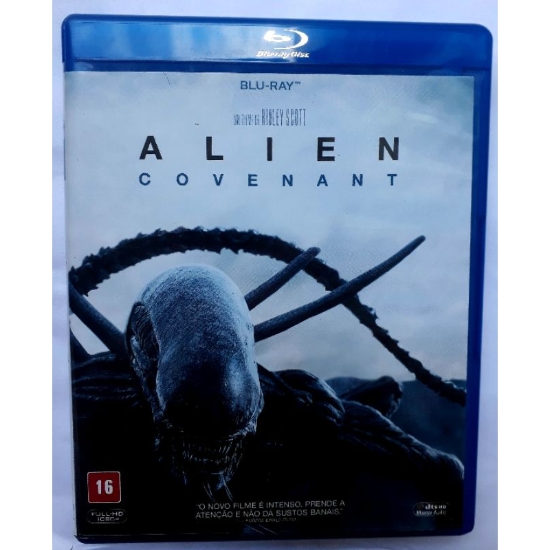 Blu-ray Alien Covenant Original | Shopee Brasil