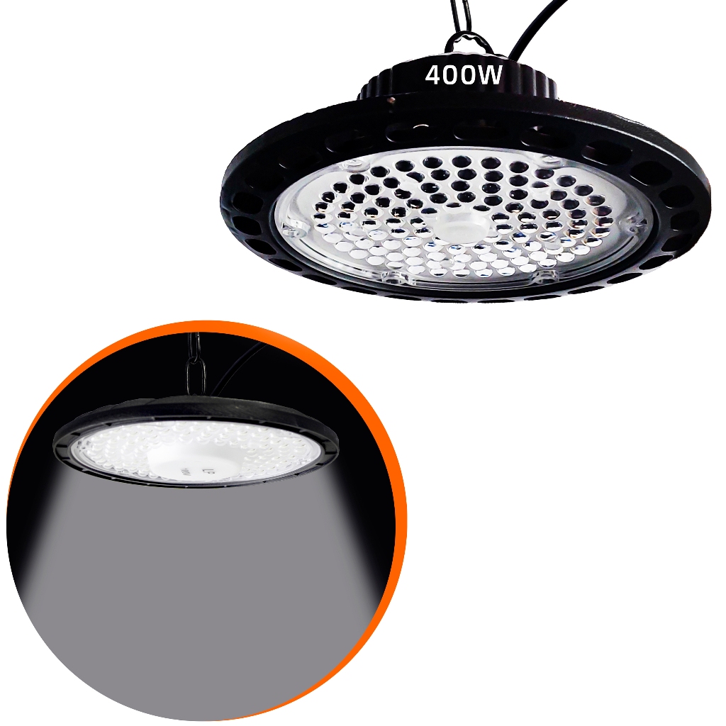 Luminária Led High Bay 400w Ufo Industrial Bivolt Galpão | Shopee Brasil