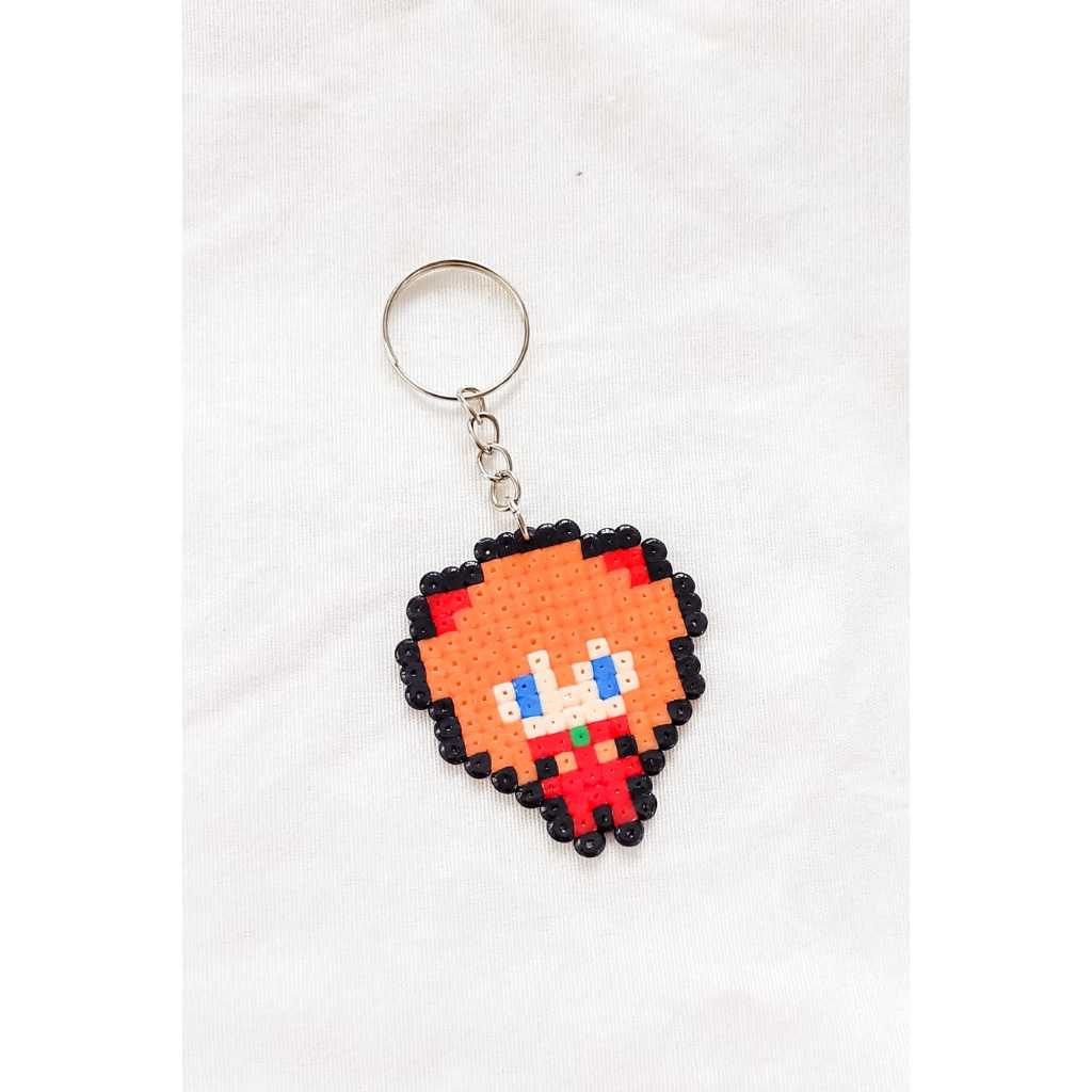 chaveiro Asuka Langley Soryu anime Neon Genesis Evangelion pixel art ...