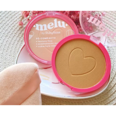 Pó compacto Melu - Ruby Rose | Shopee Brasil
