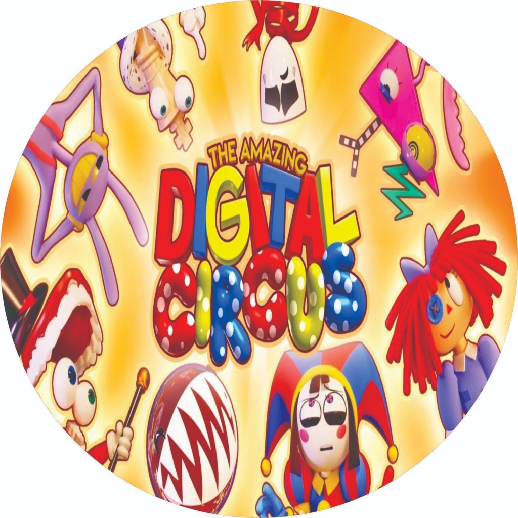 Painel Sublimado Digital Circus redondo | Shopee Brasil