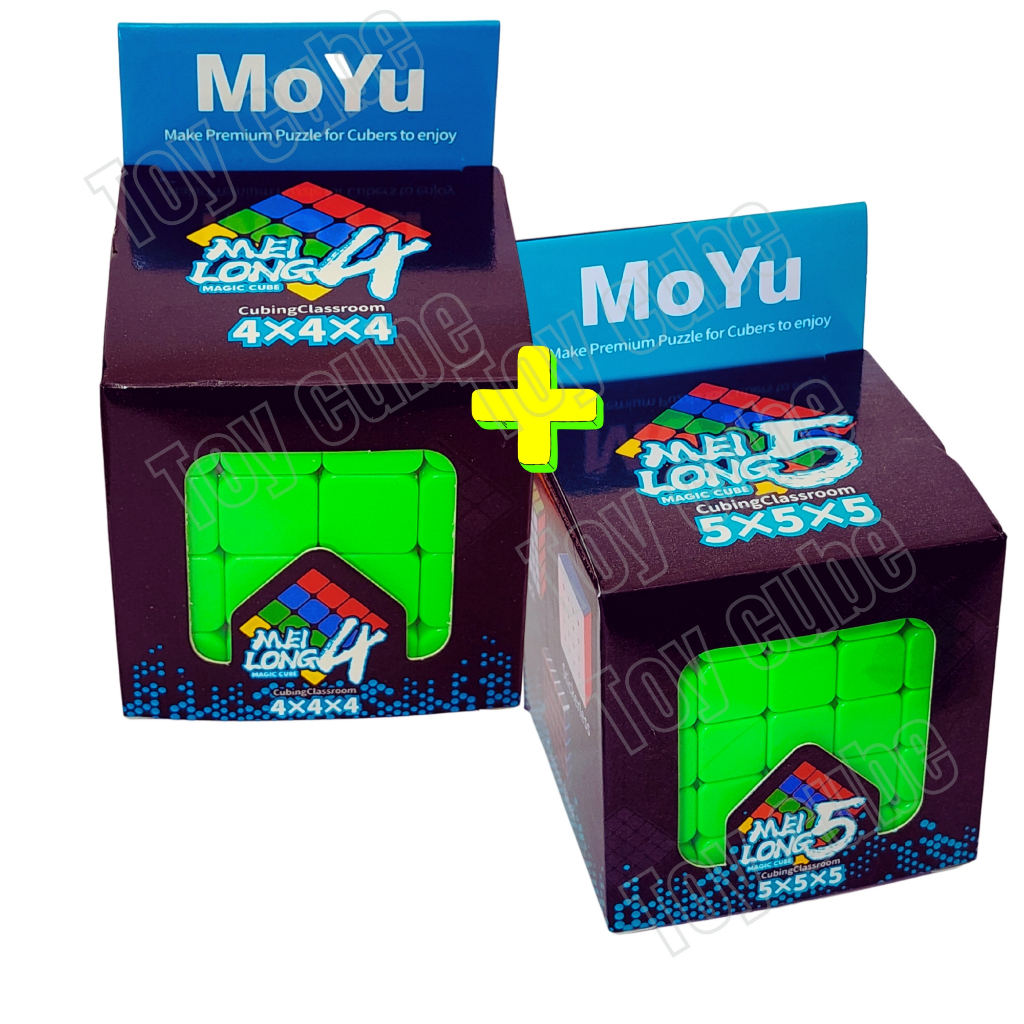 Kit Cubo Mágico 4x4x4 + 5x5x5 moyu | Shopee Brasil