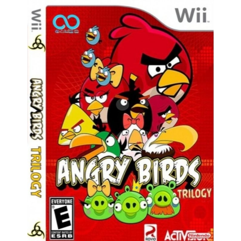 jogo nintendo wii - angry birds trilogy | Shopee Brasil