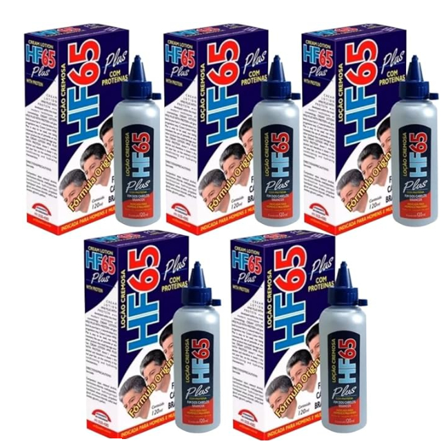 Kit C/5 Loção Restauradora HF65 120ml - Pepilon | Shopee Brasil