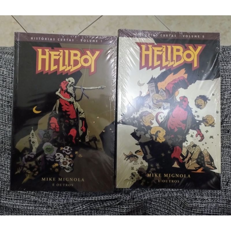 Hellboy - Histórias Curtas - Volumes 1 e 2. | Shopee Brasil