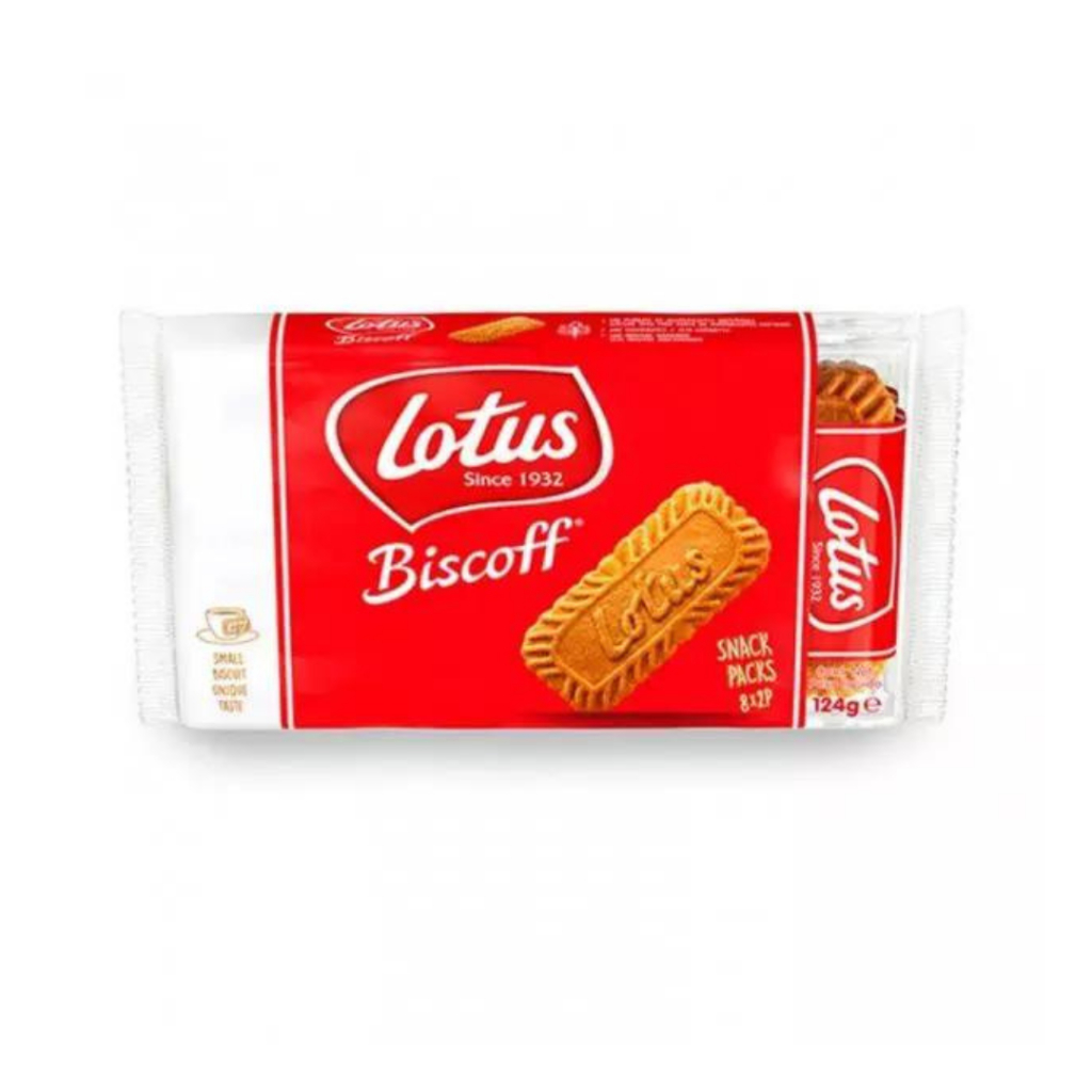 Biscoito Belga Lotus Biscoff 124g 8x2p (16 unidades) | Shopee Brasil