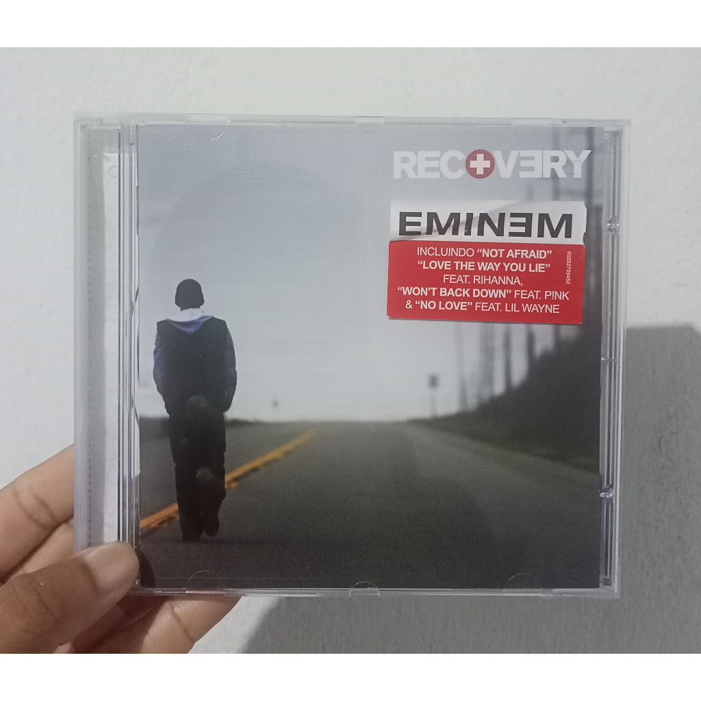 Cd Eminem - Recovery (original/hip Hop/2010) | Shopee Brasil