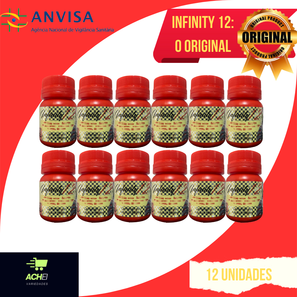 Kit com 12 Potes do Infinity 12 ORIGINAL - PREÇO REVENDA - Desconto no ...